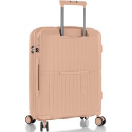 Hartschalen-Trolley Heys "AirLite, verschiedene Gr&ouml;&szlig;en und Farben", Gr. B/H/T: 41cm x 53cm x 22cm 47 l, beige (creme), Polypropylen, Koffer, Heys Hartschalen-Koffer TSA Schloss