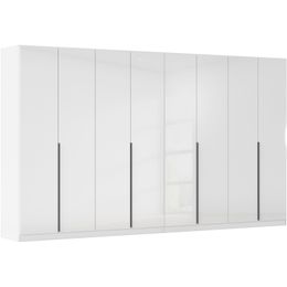 Dreht&uuml;renschrank OTTO HOME "Kleiderschrank Schrank Garderobe AGORDO Schlafzimmer", alpinwei&szlig;, hochglanz wei&szlig;, B:360cm H:210cm T:54cm, Holzwerkstoff, Schr&auml;nke, Dreht&uuml;renschrank, durchdachte Innenausstattung, in 8 Breiten und 2 H&ouml;hen MADE IN GERMANY, Topseller