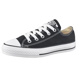 Sneaker Converse "Chuck Taylor All Star Ox", Kinder, Gr. 35, schwarz, Textil, Schuhe Skaterschuh Canvassneaker Sneaker low, f&uuml;r Kinder
