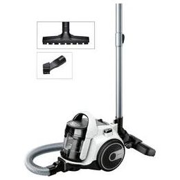Bosch Bodenstaubsauger "Serie 2 BGS05AAA1, Hygiene-Filter, kompakt, platzsparend, leicht", wei&szlig;, B:26,8cm H:31,4cm T:38,1cm, Bodenstaubsauger, f&uuml;r Parkett/Teppich/Fliesen, hohe Saugkraft, langes Kabel, wei&szlig;