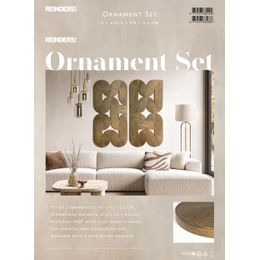 SONSTIGE Wanddeko ORNAMENT-SET