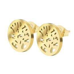 Adelia&acute;s Kette ohne Anh&auml;nger ADELIA&acute;S "Damen Halskette &ndash; Lebensbaum aus Edelstahl 45 cm", gold, Halsketten, Damen, 45cm, Edelstahl, Ideal als Geschenk zum Jubil&auml;um