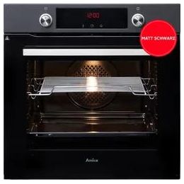Amica Pyrolyse Backofen "EBPX 945 600 SM", Energieeffizienz: A+ (A+++-D), schwarz, B:59,5cm H:59,5cm T:57,5cm, Back&ouml;fen, Sauber backen mit viel Komfort, Sicherheit und geringem Verbrauch