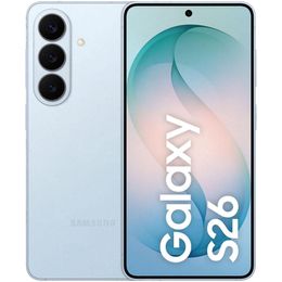 Samsung Smartphone "Galaxy S26", Energieeffizienz: A (A-G), sky blau, 256 GB, Mobiltelefone, Topseller