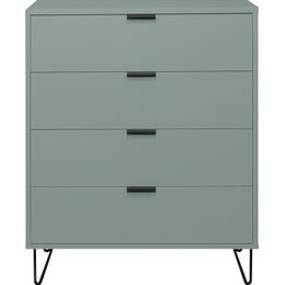 M&auml;usbacher Kommode M&Auml;USBACHER "Bonnie", gr&uuml;n (pine gr&uuml;n matt), B:81cm H:100cm T:45cm, Holzwerkstoff, Sideboards, Kommode, Kommode mit Drahtgestell