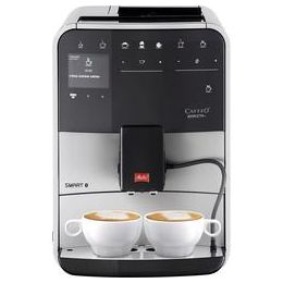 Melitta Kaffeevollautomat "Barista T Smart F831-101", silber (silberfarben), B:46,7cm H:37,2cm T:25,9cm, Kaffeevollautomaten, 4 Benutzerprofile&18 Kaffeerezepte, nach italienischem Originalrezept, Kaffeevollautomat