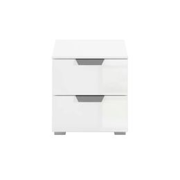Nachttisch Aditio - wei&szlig; - 40 cm - 42 cm - cm 42,0 - Sconto