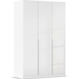 Dreht&uuml;renschrank OTTO HOME "Kleiderschrank Schrank Garderobe AGORDO Schlafzimmer", wei&szlig; (alpinwei&szlig;, hochglanz wei&szlig;), B:136cm H:210cm T:54cm, Holzwerkstoff, Schr&auml;nke, Dreht&uuml;renschrank, durchdachte Innenausstattung, in 8 Breiten und 2 H&ouml;hen MADE IN GERMANY, Topseller