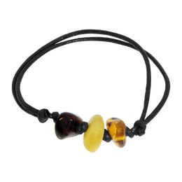 Armband OSTSEE-SCHMUCK "- Anrike - Bernstein -" Gr. 19, bunt (mehrfarbig), Armb&auml;nder, Damen, Bernstein, Armband