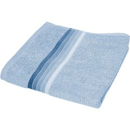 Handt&uuml;cher Dyckhoff "Chenille", blau, B:70cm L:140cm, Frottier, Frottier, Handt&uuml;cher