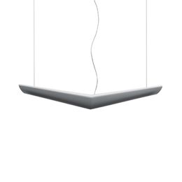 Artemide Mouette LED Pendelleuchte symmetrisch Opal Wei&szlig;
