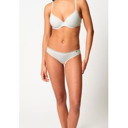 Rioslip Skiny "Natural Beauty", Damen, Gr. 38, ivory, Obermaterial: 48% Modal, 47% Baumwolle, 5% Elasthan. Spitze: 85% Polyamid, 15% Elasthan, unifarben, normal, Unterhosen, klassisch, basic, elastisch, bequem, weich, schmaler Gummi