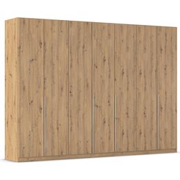 Dreht&uuml;renschrank OTTO HOME "Kleiderschrank Schrank Garderobe AGORDO Schlafzimmer", braun (eiche artisan), B:315cm H:229cm T:54cm, Holzwerkstoff, Schr&auml;nke, Dreht&uuml;renschrank, durchdachte Innenausstattung, in 8 Breiten und 2 H&ouml;hen MADE IN GERMANY, Topseller