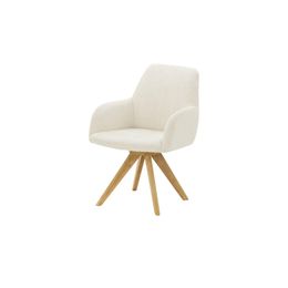 Smart Cord-Armlehnstuhl drehbar Frederik beige Ma&szlig;e (cm): B: 59 H: 87 T: 66.0 &raquo; H&ouml;ffner