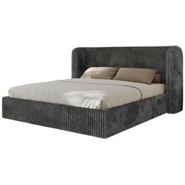 H&ouml;ffner Polsterbett mit Lattenrost Emora Classic grau Ma&szlig;e (cm): B: 223 H: 111 &raquo; H&ouml;ffner