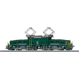 M&auml;rklin Elektrolokomotive M&Auml;RKLIN "M&auml;rklin Elektrolokomotive Serie Be 6/8 II Krokodil - 39596", gr&uuml;n, Modelleisenbahn-Fahrzeuge, KinderB:3,5cm H:5,5cm L:22,3cm, Kunststoff, Metall, Made in Germany, B:3,5cm H:5,5cm L:22,3cm