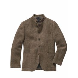 Mey & Edlich Mey & Edlich Herren Harris-Tweed-Janker Beige 100 % Schurwolle