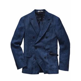 Mey & Edlich Mey & Edlich Herren Spielzug-Anzugsakko Blau Obermaterial: 100 % Leinen