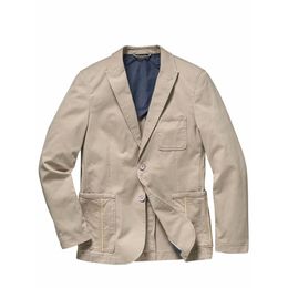 Mey & Edlich Mey & Edlich Herren Paspel Anzugsakko Beige Obermaterial: 97 % Baumwolle, 3 % Elasthan
