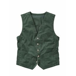 Mey & Edlich Mey & Edlich Herren Portus-Naonis-Weste Gr&uuml;n 98 % Baumwolle, 2 % Elasthan