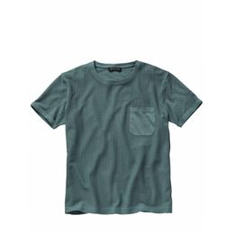 Mey & Edlich Mey & Edlich Herren Every-Day-Jerseyshirt Blau 100 % Baumwolle (bio)