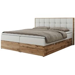 H&ouml;ffner Boxbett mit Bettkasten Albero 1 &brvbar; wei&szlig; &brvbar; Ma&szlig;e (cm): B: 208 H: 104 &raquo; H&ouml;ffner