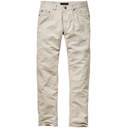 Mey & Edlich Mey & Edlich Herren Leinen-Five-Pocket Beige 55 % Leinen, 45 % Baumwolle