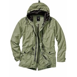 Mey & Edlich Mey & Edlich Herren Urbaner Sommerparka Gr&uuml;n 100 % Baumwolle