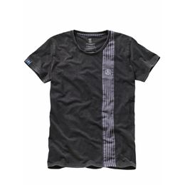 Grubenhelden Herren T-Shirt Schichtbeginn Grau 100 % Baumwolle