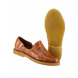 CANO Herren Huarache Javier Braun Obermaterial und Decksohle: Rindleder