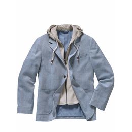 Mey & Edlich Mey & Edlich Herren Earl of Loxley Jackett Blau 76 % Baumwolle, 24 % Leinen