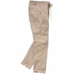 Mey & Edlich Mey & Edlich Herren Paspel Anzughose Beige 97 % Baumwolle, 3 % Elasthan