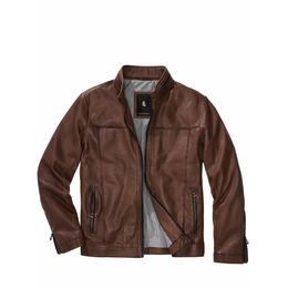 Mey & Edlich Mey & Edlich Herren Fudge-Lederjacke Braun 100 % Lammnappa