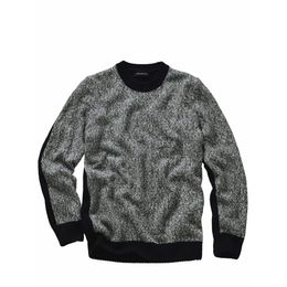 Mey & Edlich Mey & Edlich Herren Narrativ-Pullover Schwarz 66 % Wolle 19 % Baumwolle, 15 % Polyamid