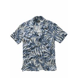 Mey & Edlich Mey & Edlich Herren Wellenreiter-Hemd Blau 85 % Viskose, 15 % Leinen
