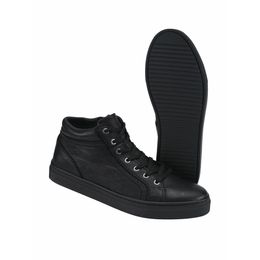 Mey & Edlich Mey & Edlich Herren High Top Sneaker Midnight Schwarz Decksohle und Obermaterial: Rindleder