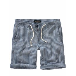 Mey & Edlich Mey & Edlich Herren 27-Grad-Shorts Blau 78 % Baumwolle, 22 % Leinen