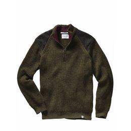 Peregrine Herren Troyer Foxton Gr&uuml;n 100 % Wolle (Merino)