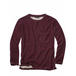 Mey & Edlich Mey & Edlich Herren Sch&ouml;n-einfach-Pulli Rot 50 % Baumwolle, 40 % Wolle, 10 % Polyamid