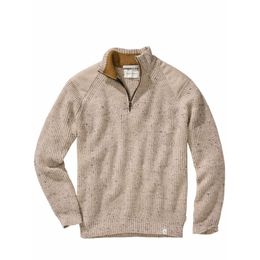 Peregrine Herren Troyer Foxton Beige 100 % Wolle (Merino)
