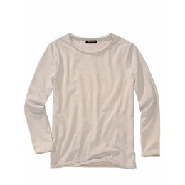 Mey & Edlich Mey & Edlich Herren Zuckerwatte-Longsleeve Beige 100 % Baumwolle (je 50 % bio und recycelt)