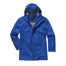 Mey & Edlich Mey & Edlich Herren Norddeich-Parka Blau 100 % Baumwolle