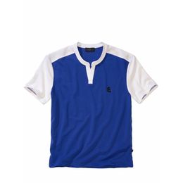 Mey & Edlich Mey & Edlich Herren Bizeps-T-Shirt Blau 52 % Baumwolle, 42 % Polyester, 6 % Elasthan
