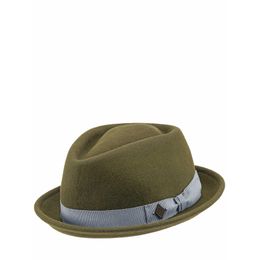 Diefenthal Herren Pork Pie Gr&uuml;n 100 % Wollfilz