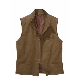 Mey & Edlich Mey & Edlich Herren Trilogie-Anzugweste Braun 98 % Baumwolle, 2 % Elasthan