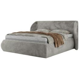 H&ouml;ffner Polsterbett mit Bettkasten Caela Classic grau Ma&szlig;e (cm): B: 185 H: 110 &raquo; H&ouml;ffner