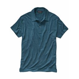 Mey & Edlich Mey & Edlich Herren Panama Polo Gr&uuml;n 100 % Leinen