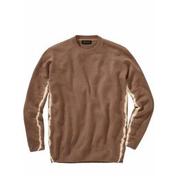 Mey & Edlich Mey & Edlich Herren Fermentierter Pullover Braun 80 % Wolle, 20 % Polyester