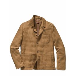 Mey & Edlich Mey & Edlich Herren Veste de Travail Beige 100 % Baumwolle