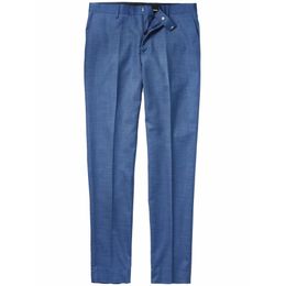 Mey & Edlich Mey & Edlich Herren Sky-High-Anzughose Blau 100 % Schurwolle
